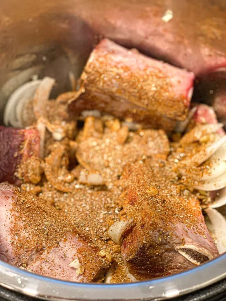 Instant Pot Beef Short Rib Barbacoa Tacos - Bites with Bri