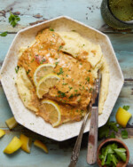 Creamy Lemon Chicken (in 30 Minutes & One Skillet) - Bites with Bri