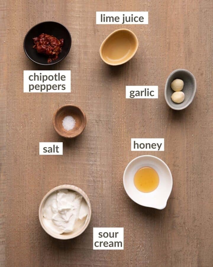 Easy Chipotle Crema Sauce - Bites with Bri