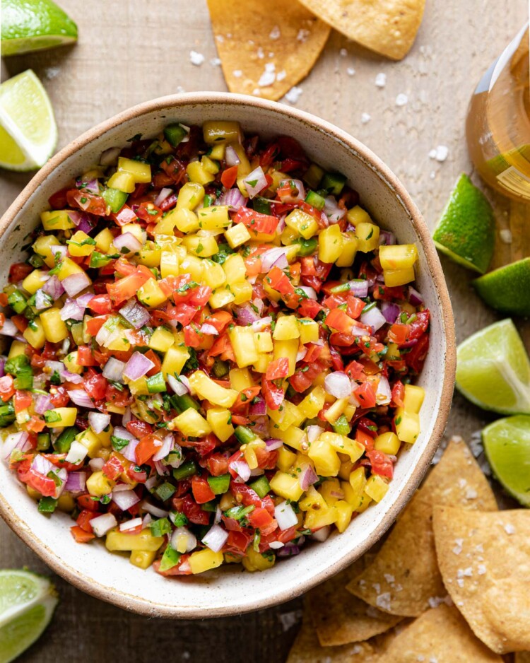 Mango Pico de Gallo - Bites with Bri