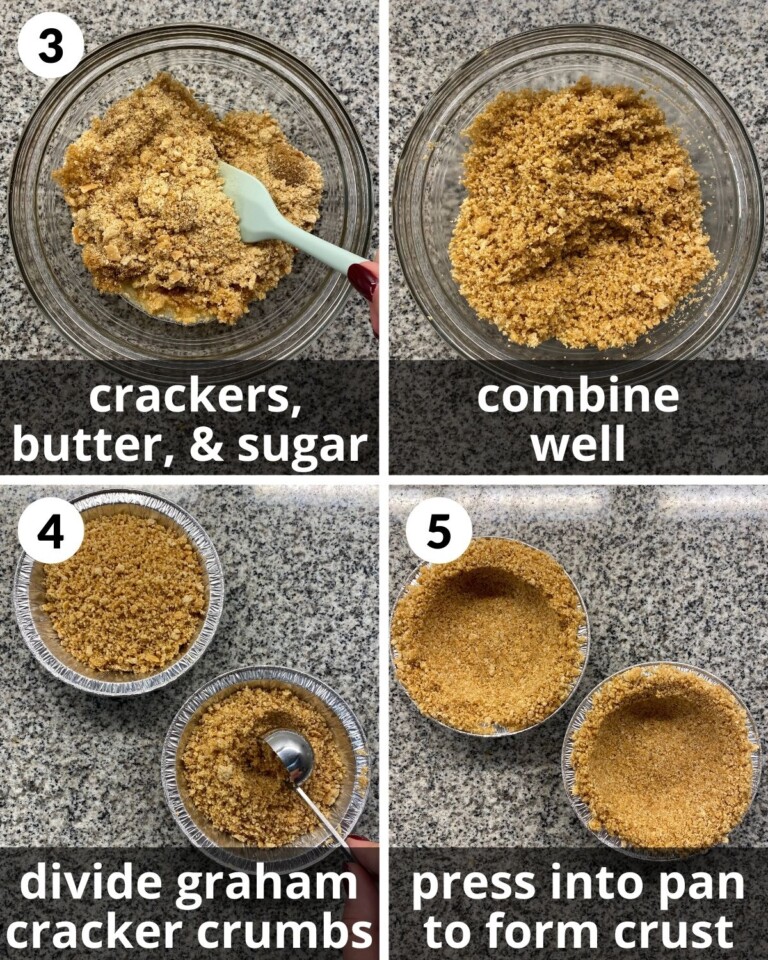 Mini S’mores Pies with Graham Cracker Crust - Bites with Bri