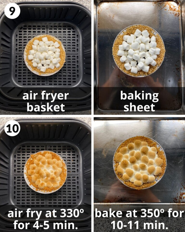Mini S’mores Pies with Graham Cracker Crust - Bites with Bri