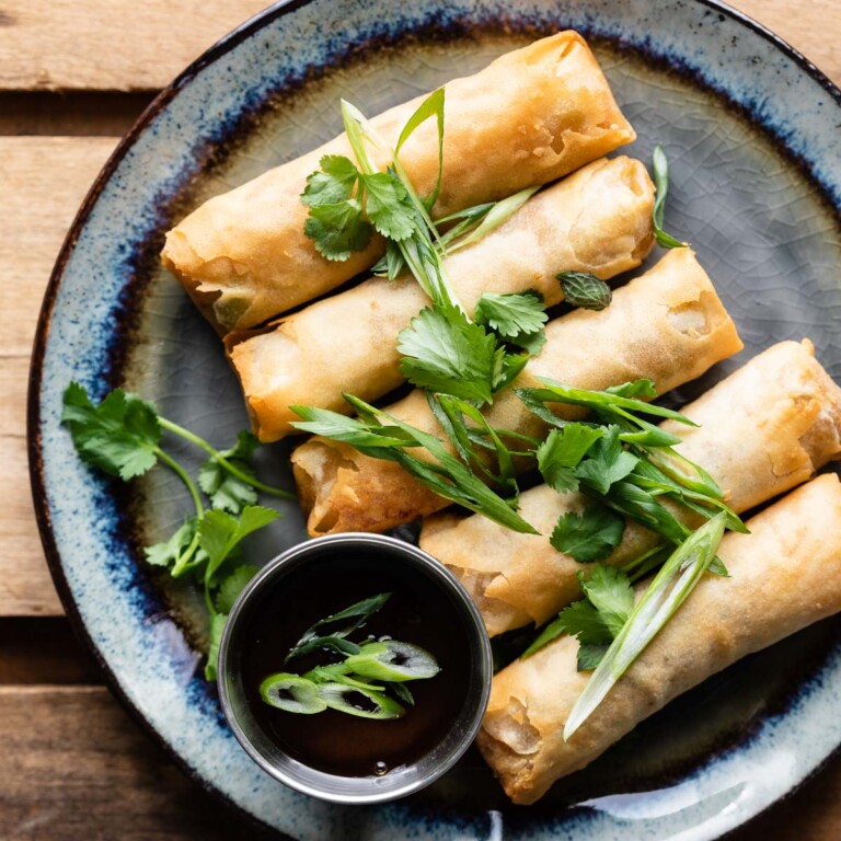 Egg Rolls vs Spring Rolls - Bites with Bri