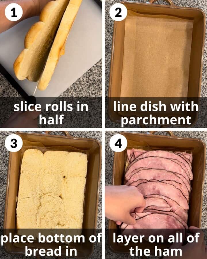 King’s Hawaiian Ham & Cheese Sliders - Bites with Bri