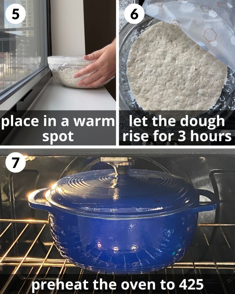 Easy Rustic Bread Recipe (Only 4 Ingredients & No-Knead!) - Bites with Bri