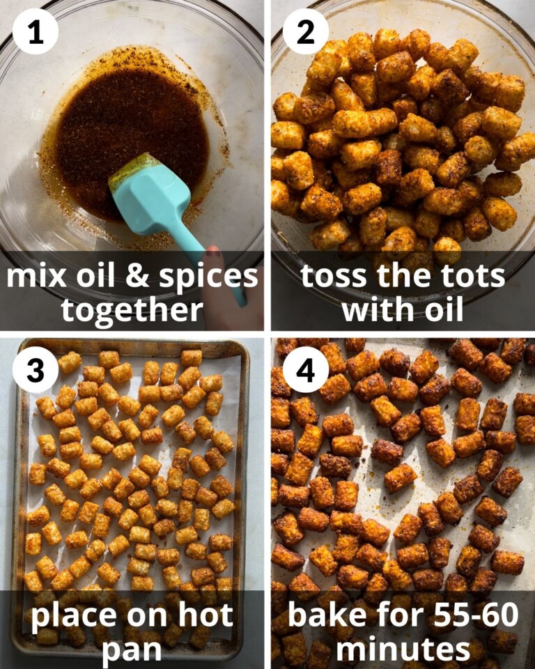 Seasoned Tater Tots (Frozen) - Bites with Bri