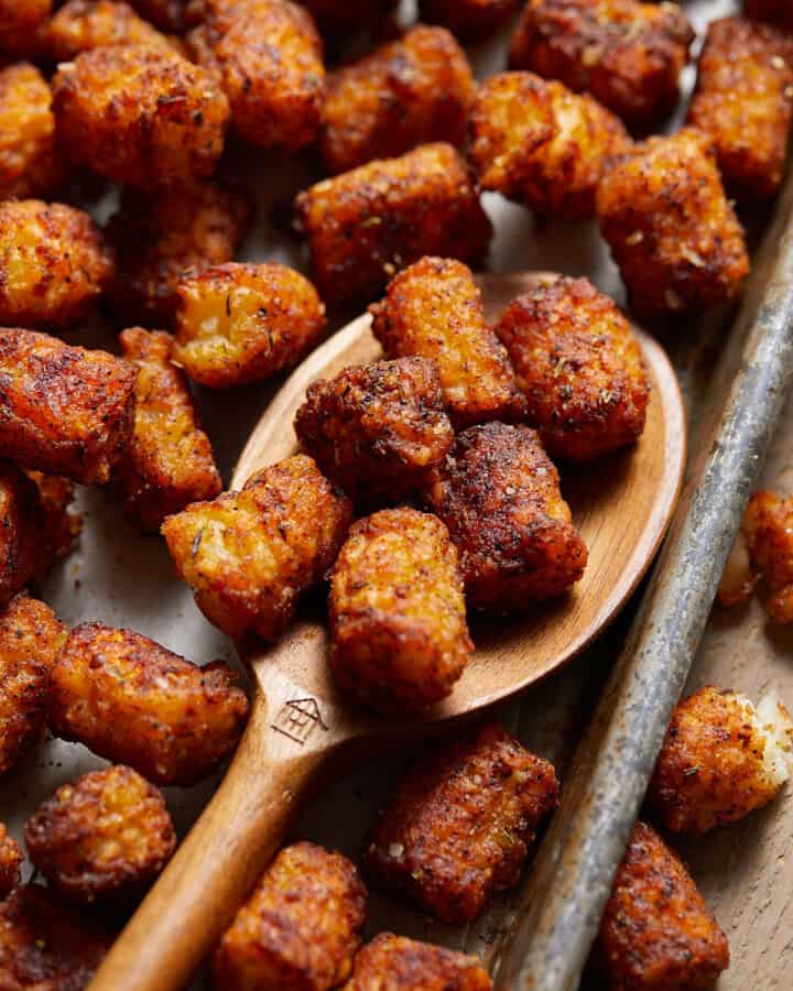 Seasoned Tater Tots (Frozen) - Bites with Bri