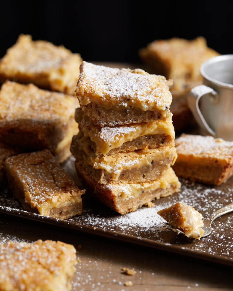 Brown Butter Chess Squares from Scratch - Bites with Bri