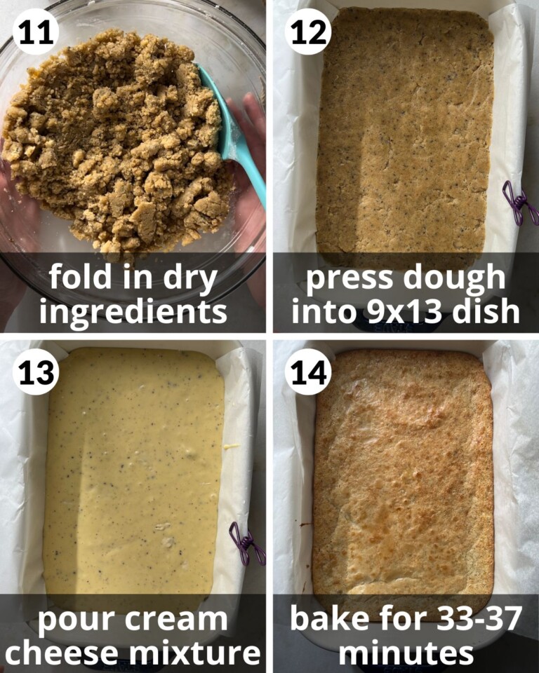 Brown Butter Chess Squares from Scratch - Bites with Bri