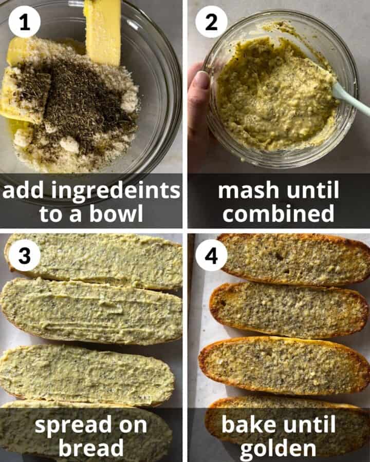 Garlic Bread Spread - Bites with Bri