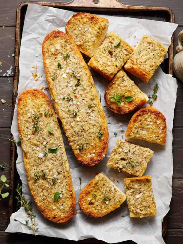 Garlic Bread Spread - Bites with Bri