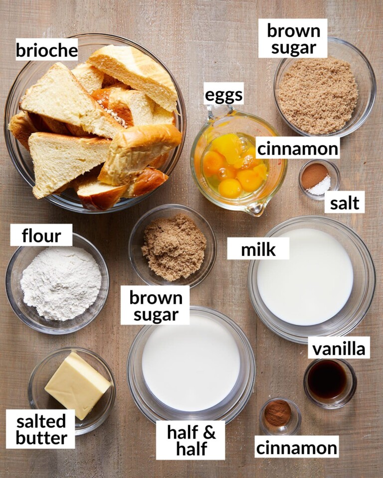 Brioche French Toast Casserole - Bites with Bri