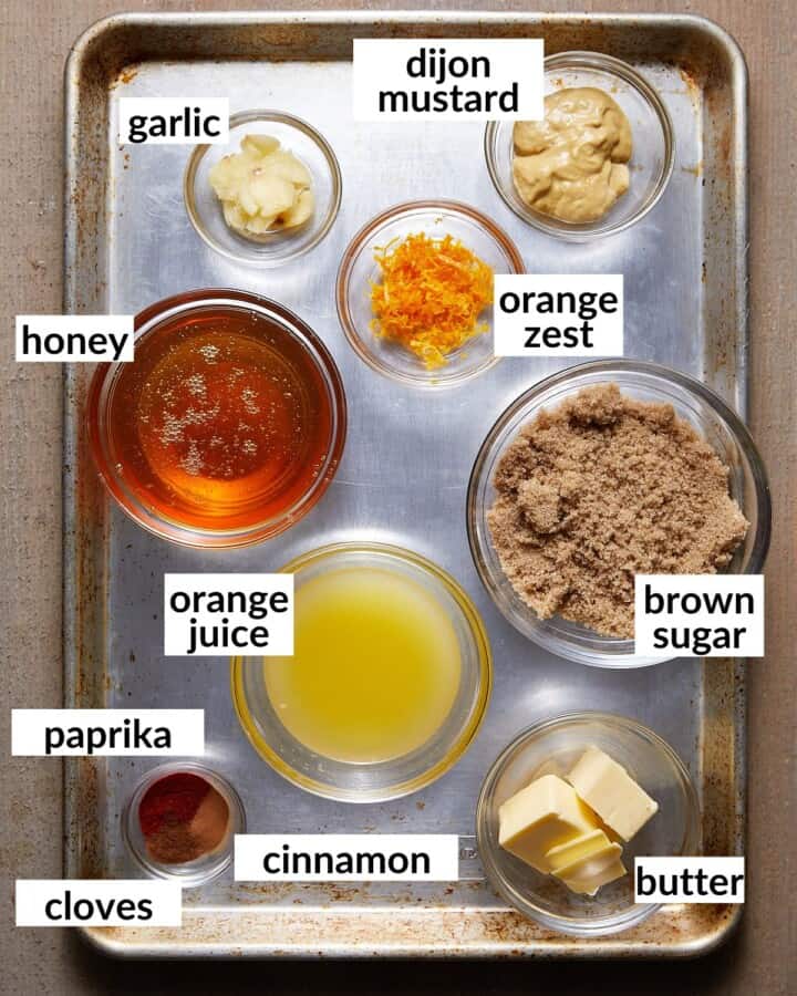 Simple Honey Glaze for Ham Recipe - Bites with Bri