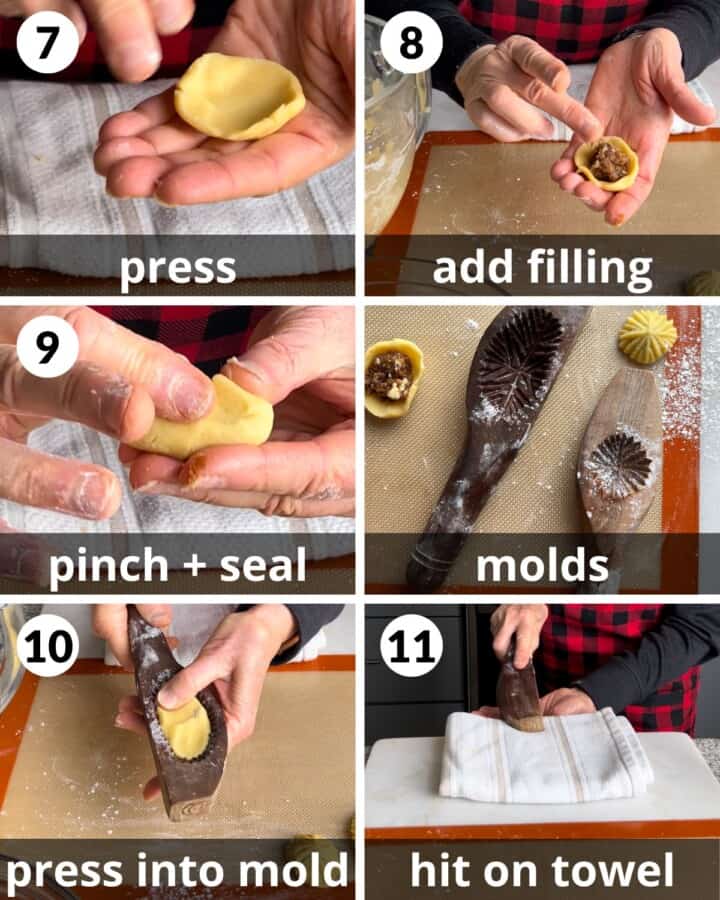 Easy Maamoul Recipe (Lebanese Date Filled Cookies) - Bites with Bri