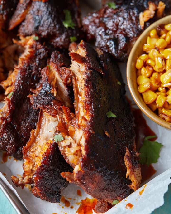 Baby Back Ribs in the Oven - Bites with Bri