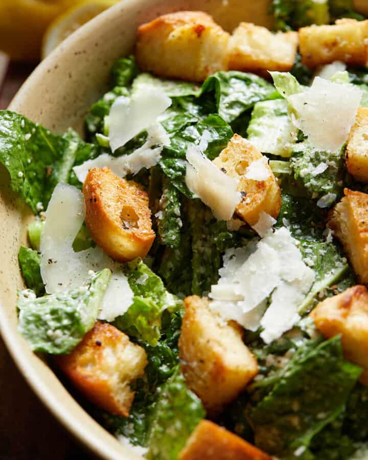 Caesar Salad Dressing Without Anchovies Bites With Bri