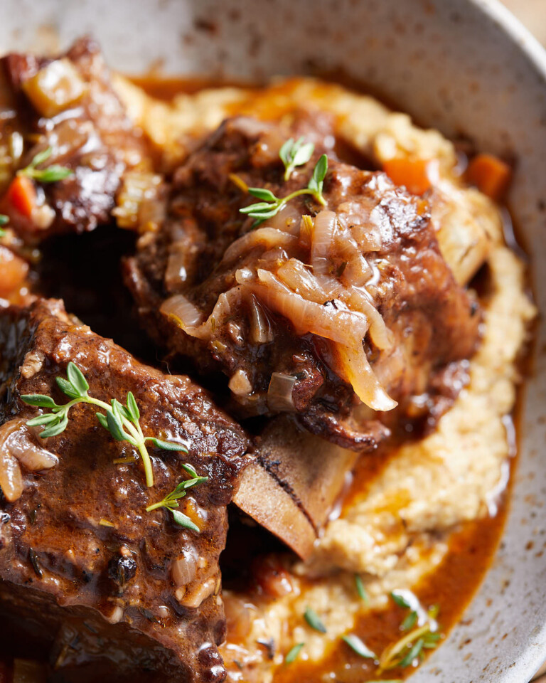 Red Wine Short Ribs - Bites with Bri