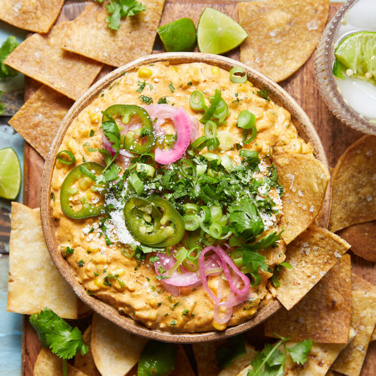 Hot Elote Dip (Mexican Street Corn) - Bites with Bri