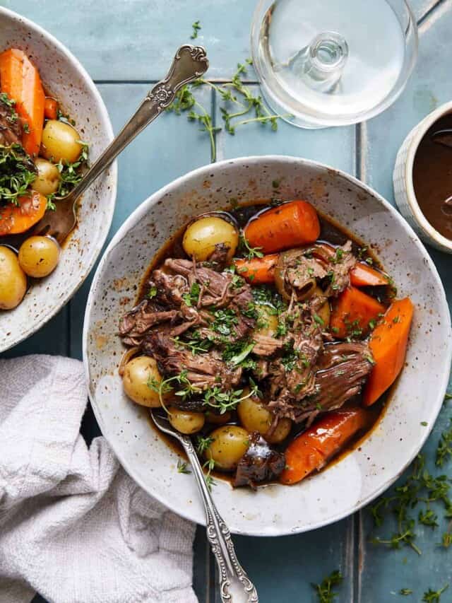 Old Fashioned Pot Roast - Bites with Bri