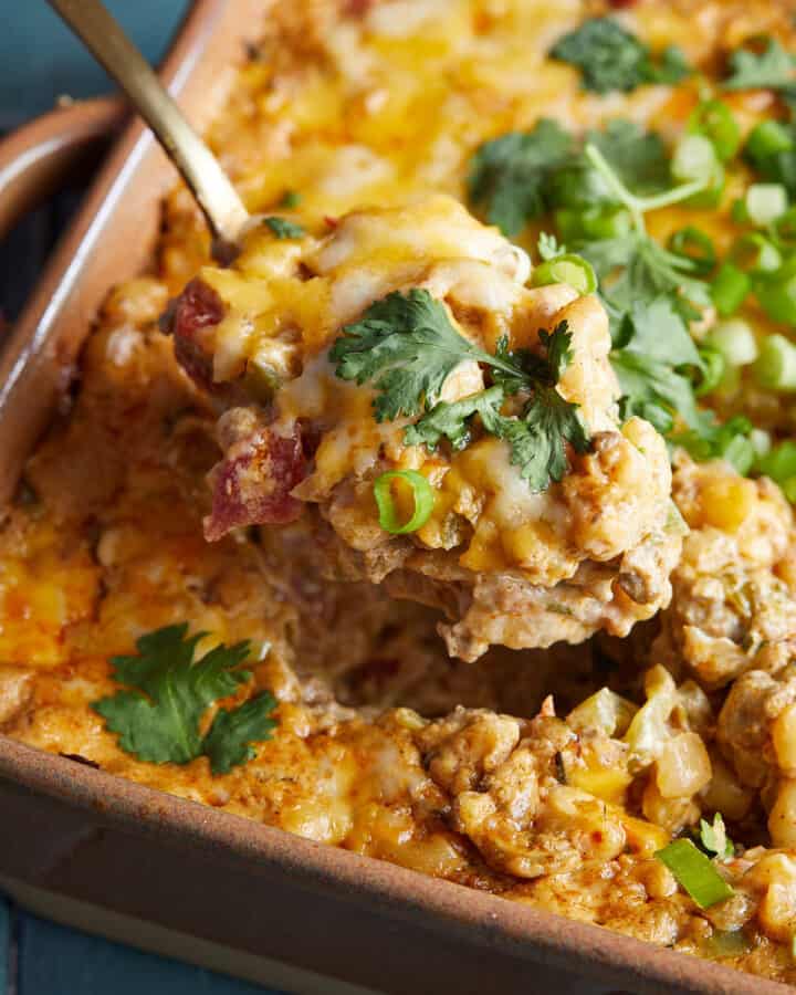 Easy Taco Pasta Bake (Cheesy) - Bites with Bri