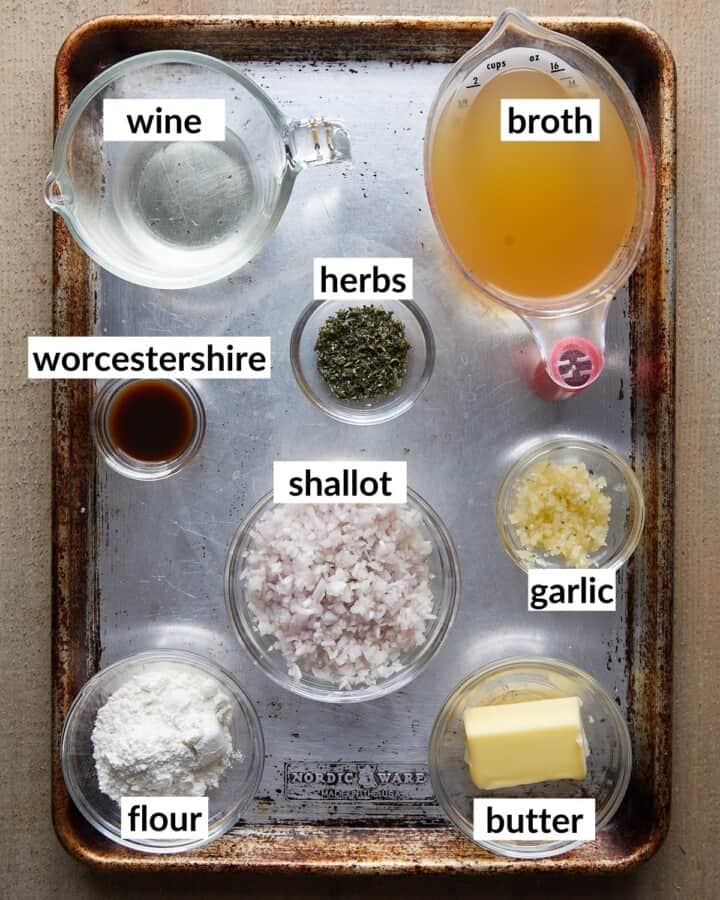 Easy Brown Gravy Recipe (No Drippings) - Bites with Bri