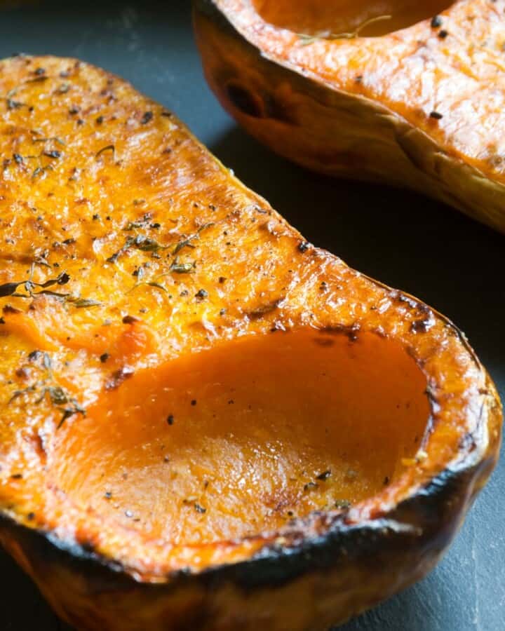 How to Bake Butternut Squash in the Oven - Bites with Bri