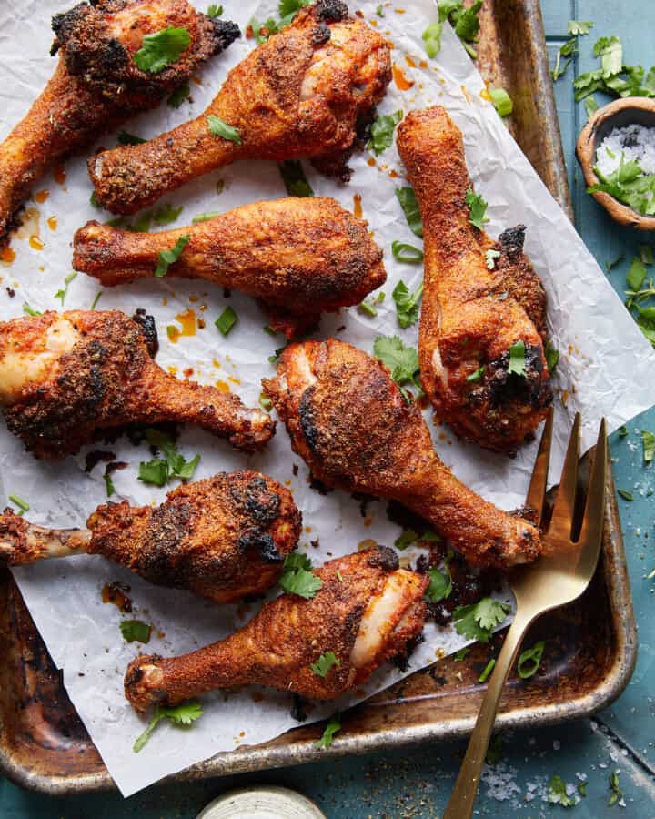 Best Crispy Baked Chicken Legs (Drumsticks) - Bites with Bri
