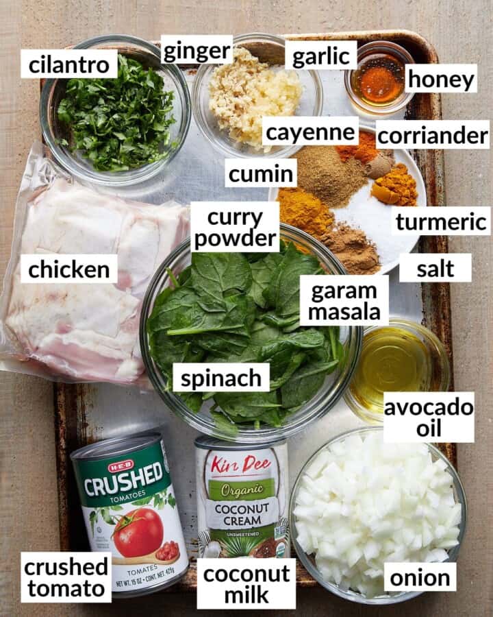 Healthy Chicken Curry with Coconut Milk - Bites with Bri