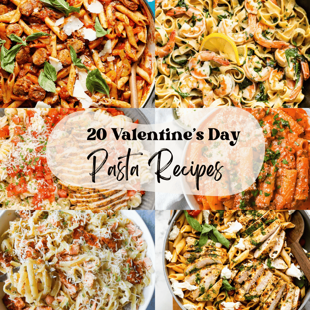 20 Valentine’s Day Pasta Recipes - Bites with Bri