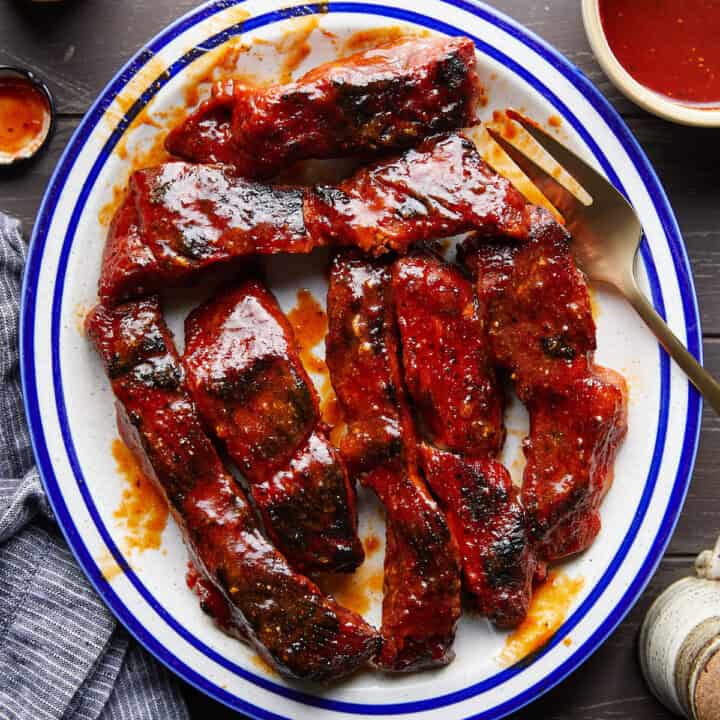 Boneless Pork Ribs in the Oven (Country-Style) - Bites with Bri