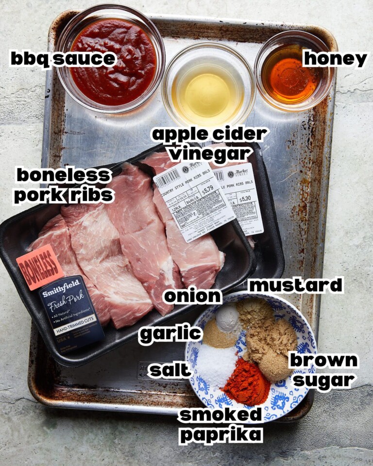 Boneless Pork Ribs in the Oven (Country-Style) - Bites with Bri