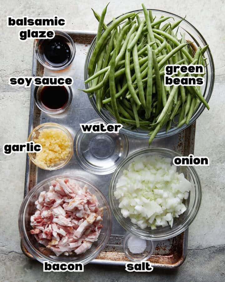 Easy Crockpot Green Beans (Southern Style) - Bites with Bri
