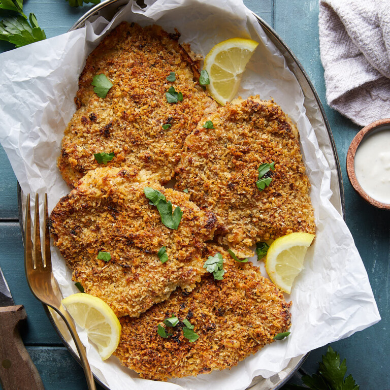Crispy Baked Chicken with Panko Breading (Easy) - Bites with Bri