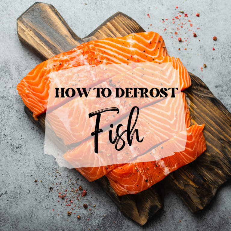 How To Defrost Frozen Fish (Quickly & Safely) - Bites with Bri