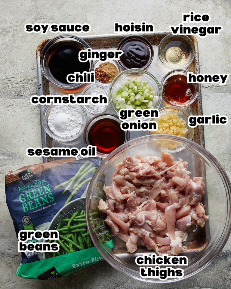 Chicken & Green Bean Stir Fry (Easy) - Bites with Bri