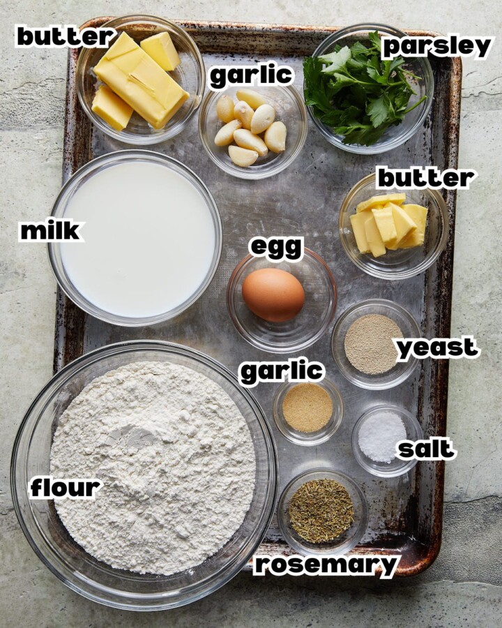 Homemade Garlic Rolls - Bites with Bri