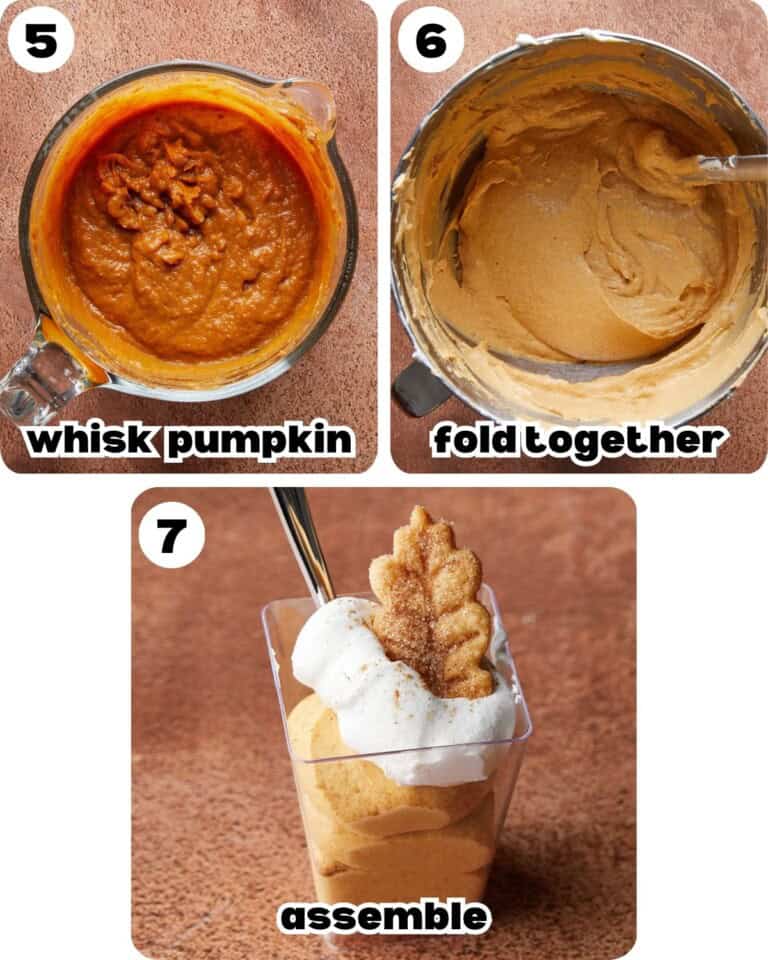 Easy Mini Pumpkin Pie Cups (No Bake) - Bites with Bri