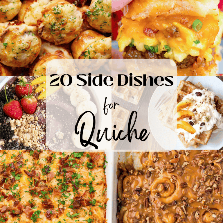 What To Serve With Quiche (20 Side Dishes) - Bites with Bri