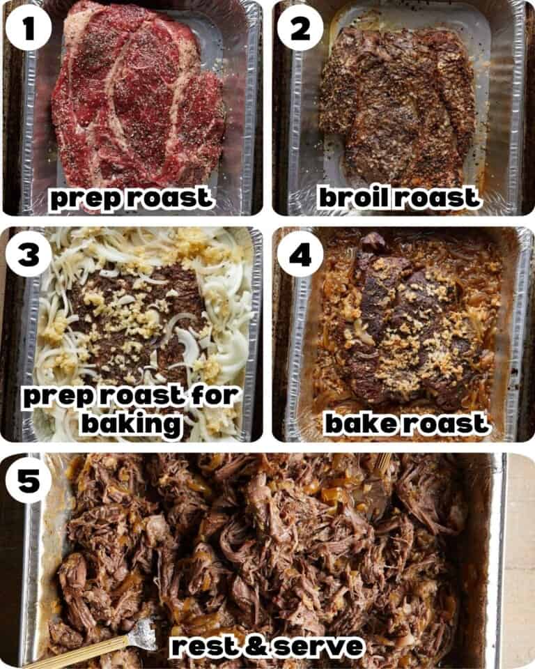 Chuck Roast in the Oven (Fall Apart) - Bites with Bri