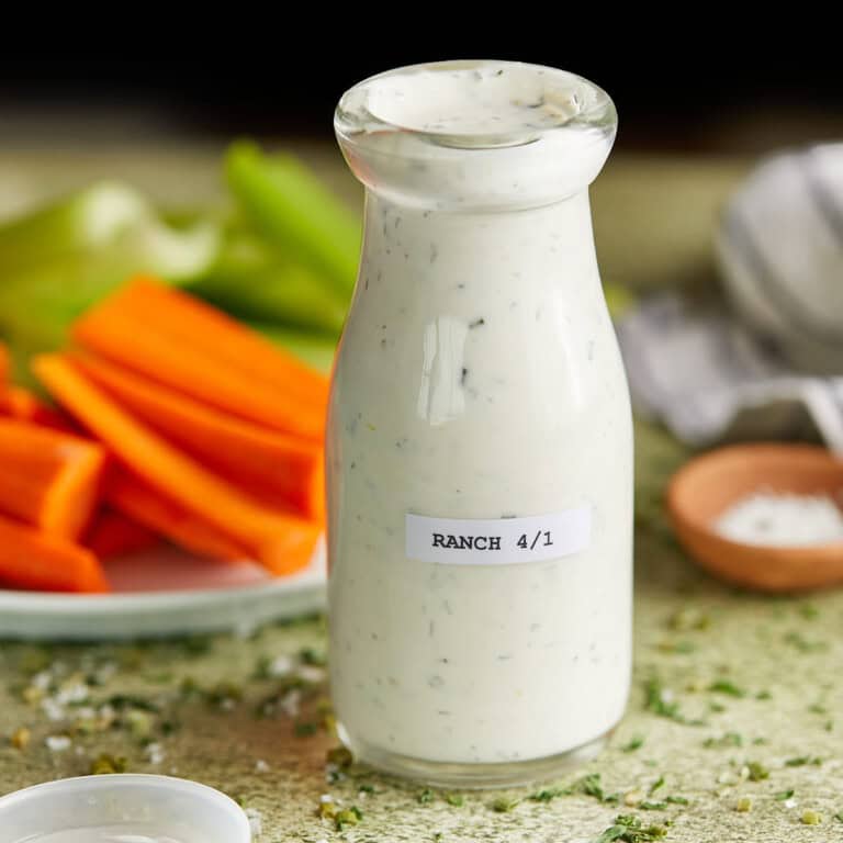 Homemade Greek Yogurt Ranch Dressing - Bites with Bri