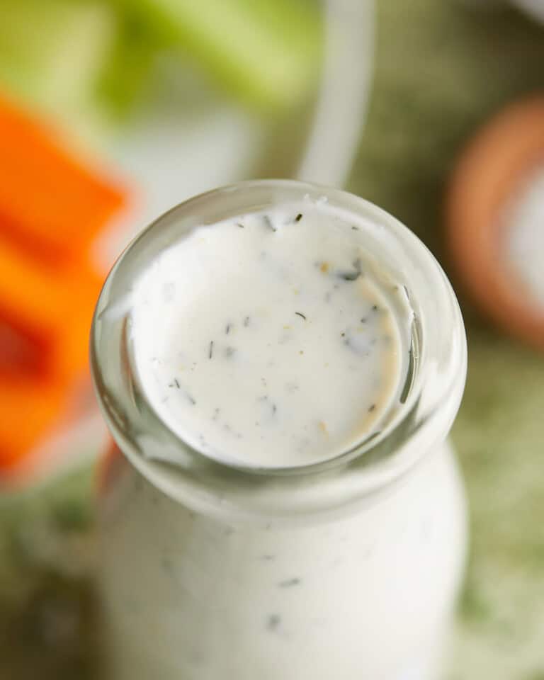 Homemade Greek Yogurt Ranch Dressing - Bites with Bri