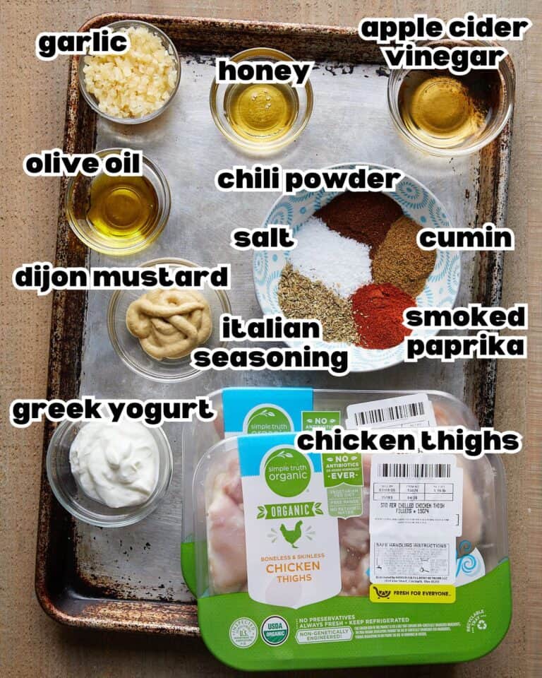 Grilled Boneless Chicken Thighs (& Marinade) - Bites with Bri