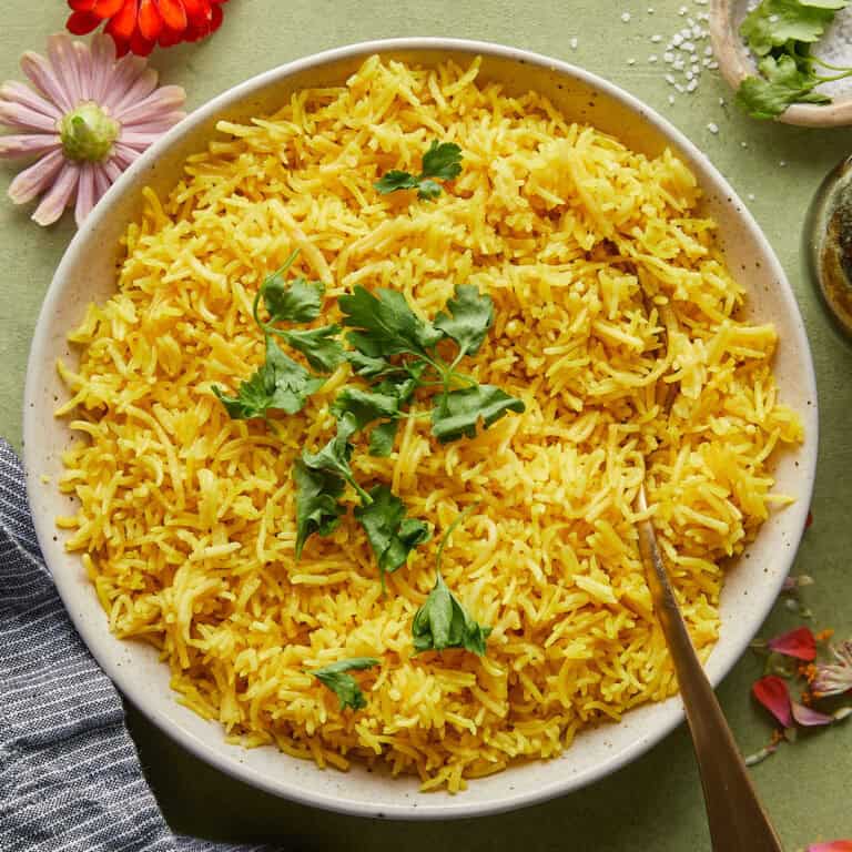 Easy Yellow Rice Recipe (with Vermicelli) - Bites with Bri