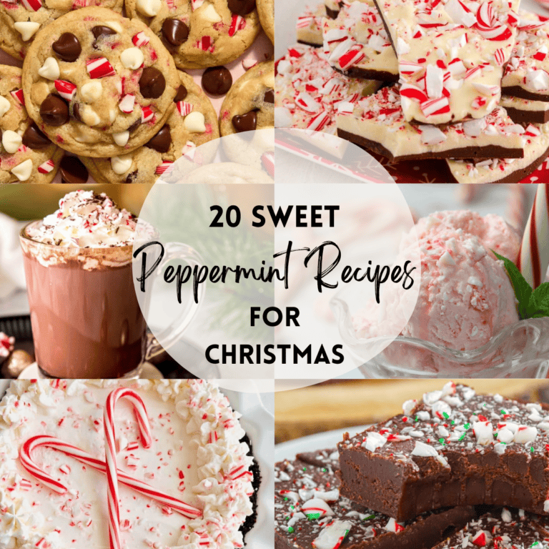 20 Sweet Peppermint Recipes for Christmas - Bites with Bri