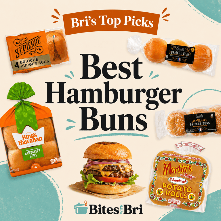 The Best Store-Bought Hamburger Buns for Burgers - Bites with Bri